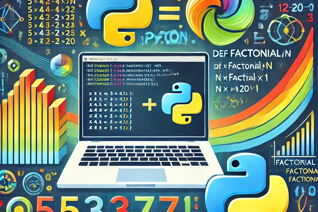 Pythonで「階乗(n!)を求める15の方法」を詳しく解説！ | ゴマフリーダムのPython教室